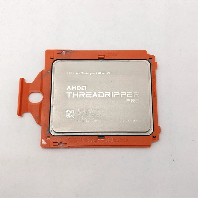 AMD RYZEN THREADRIPPER PRO 5975WX 3.6GHz 32-Core Processor sWRX8 $1,499 ...