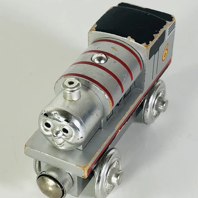 SILVER PERCY 60 Year Anniversary Edition Thomas the Train Wooden ...