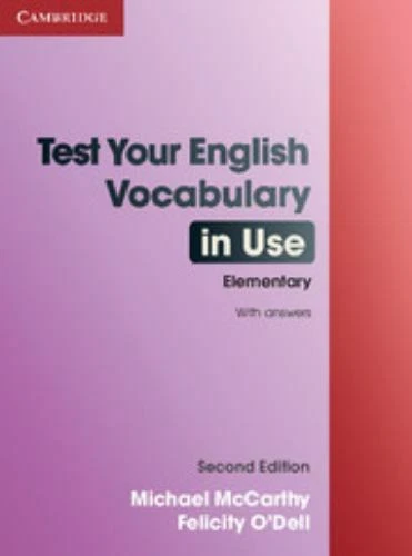 TEST YOUR ENGLISH Vocabulary In Use Elementary With Answers NEW English McCarthy 30 32 PicClick test-your-english-vocabulary-in-use-elementary-with-answers-new-english-mccarthy-30-32-picclick