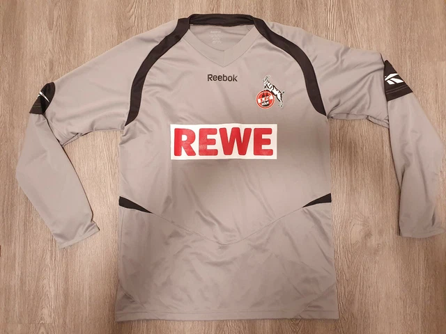 1. FC KÖLN Torwart Trikot Rarität Rewe Gr.XL/52-54 Grau Saison 2009/ ...