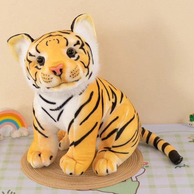 TIGER STUFFED ANIMAL Plush Doll Cartoon 50cm for Kids Children Birthday ...