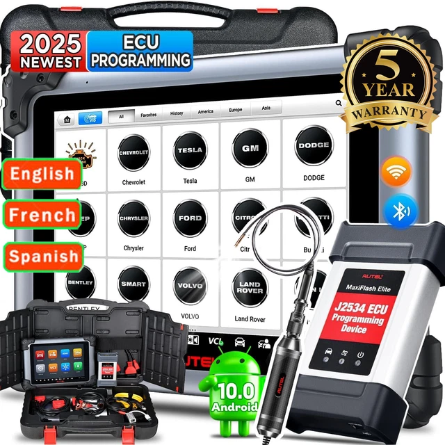 AUTEL MAXISYS MS908S PRO II & J2534 Programming Diagnostic Scanner ECU ...