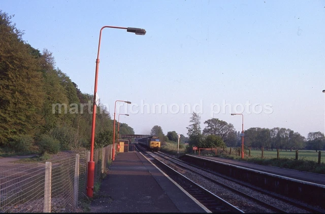 KINGS SUTTON STATION Class 50 1990 Agfachrome 35mm Slide RN322 £2.99 ...