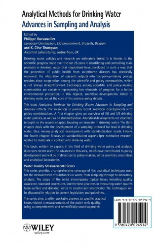 ANALYTICAL METHODS FOR Drinking Water: Advances in Sampling and ...