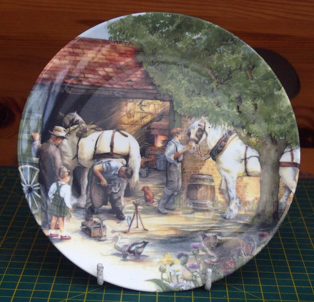 ROYAL DOULTON OLD Country Crafts "The Blacksmith" by Susan Neale ...