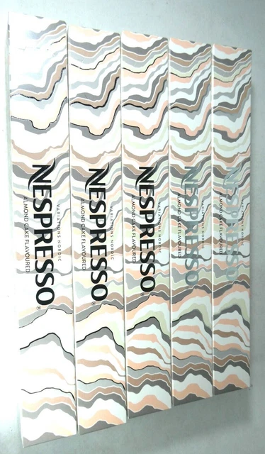 NESPRESSO ALMOND CAKE 5 pochettes Limited Coffee Original Line, lire la ...