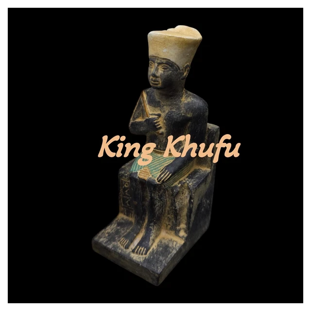 RARE ANCIENT EGYPTIAN ANTIQUE Statue of King Khufu – Builder of Great ...