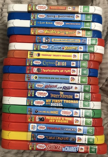 LOT OF 18 Thomas The Tank Engine & Friends DVD’s $130.00 - PicClick AU
