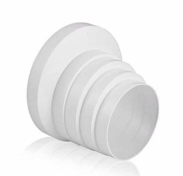 DUCT PIPE OFFSET Reducer / Extractor Fan Tube Coupling / Ducting ...