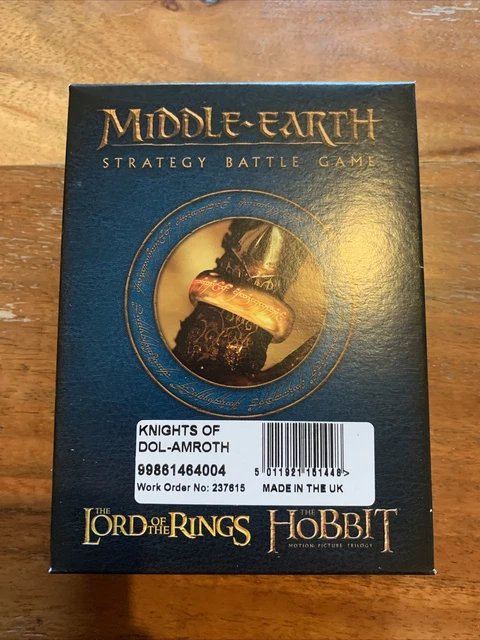 WARHAMMER LOTR KNIGHTS Of Dol-Amroth (1) EUR 46,85 - PicClick FR