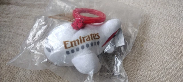 EMIRATES VIBRATING AEROPLANE baby plush toy £5.00 - PicClick UK