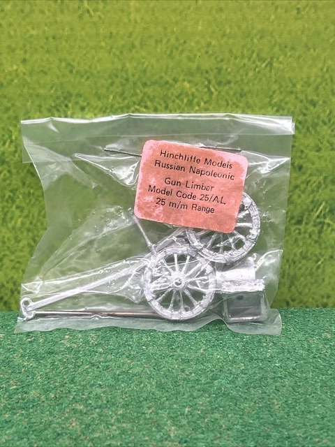 HINCHLIFFE MODELS LTD Napoleonic Equipment Russian Gun Limber White ...