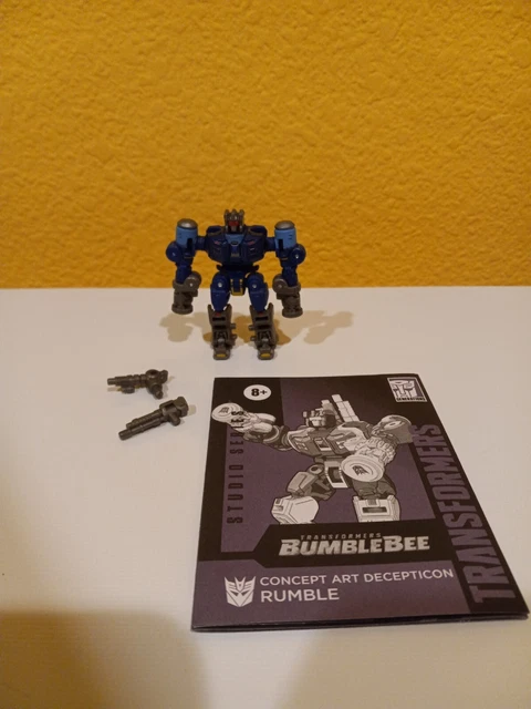 TRANSFORMERS STUDIO SERIES Bumblebee Concept Art Decepticon Rumble ...