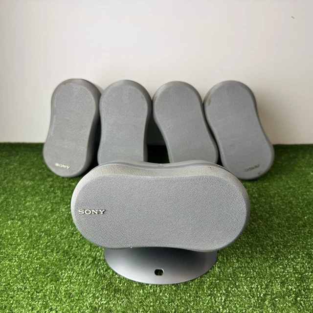 SONY SS-MS835 EXTENDED Definition 5 x Silver Speakers £99.99 - PicClick UK