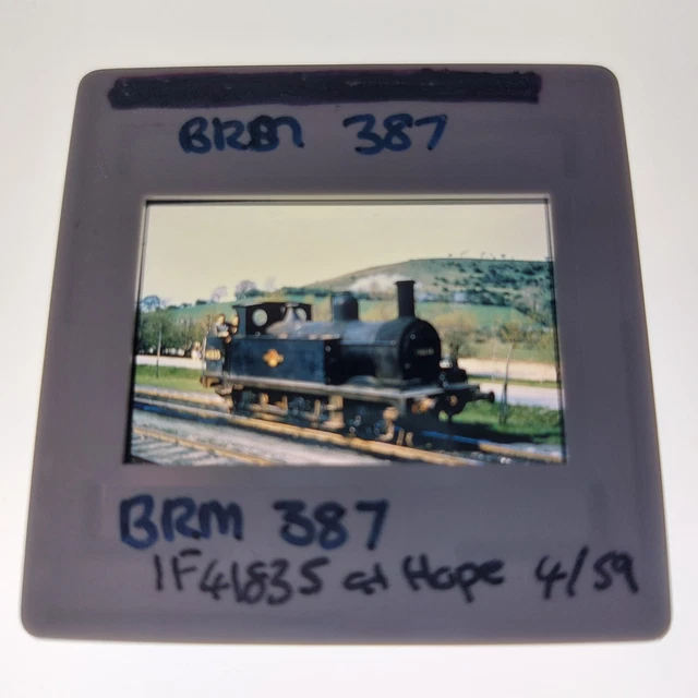 COLOUR-RAIL SLIDE REF BRM387 BR 41835 Earles Sidings, Hope 4/59 £2.49 ...