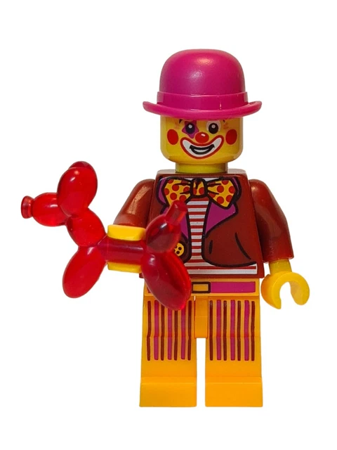 LEGO STORE BAM Exclusive Minifigure CIRCUS PARTY CLOWN + Balloon Dog ...