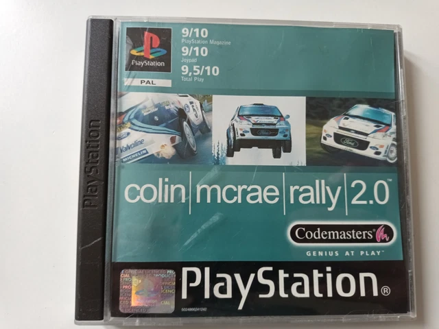 COLIN MCRAE RALLY 2.0 - Jeu PS1 Platinum Complet Version Française Sony ...