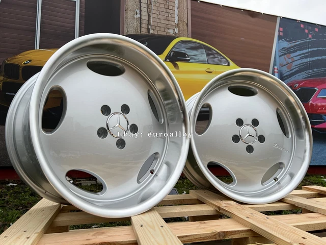 NEW 18 INCH 5x112 MONOBLOCK AMG deep dish old school rims for MERCEDES ...