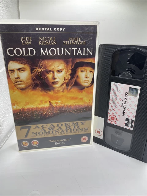 COLD MOUNTAIN BIG BOX EX RENTAL VHS video cassette UK (skub8) £3.95 - PicClick UK