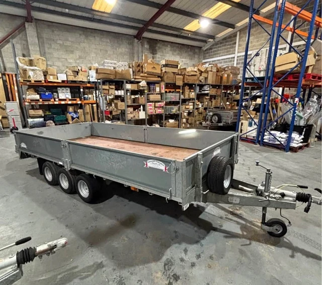 GRAHAM EDWARDS TRI Axle Trailer £3,831.70 - PicClick UK