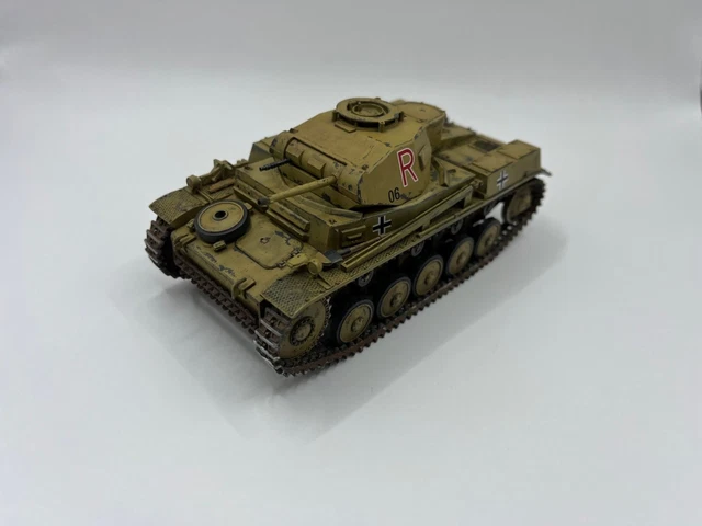 BUILT 1/35 MONTÉ et peint panzer II german tank wwII EUR 55,00 ...