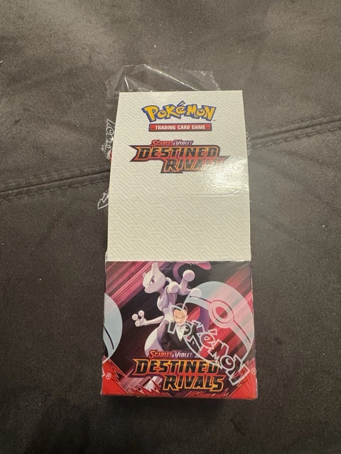 POKÉMON TCG DESTINED Rivals Half Booster Box 18 Packs Unsealed UK ...