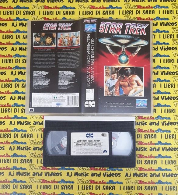 1995 VHS STAR Trek Patterns Of Force In The Arena With Gladiators (F143 ...
