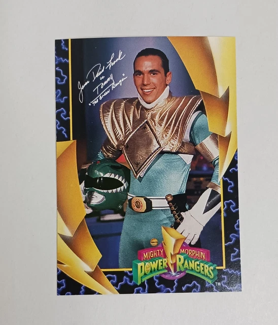 MIGHTY MORPHIN POWER Rangers Rare 1994 Card Tommy Green Ranger ...