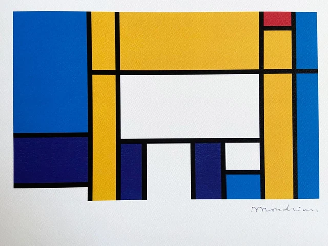 PIET MONDRIAN YALE 1979 (Kandinsky Bauhaus Albers Max Bill Paul Klee ...