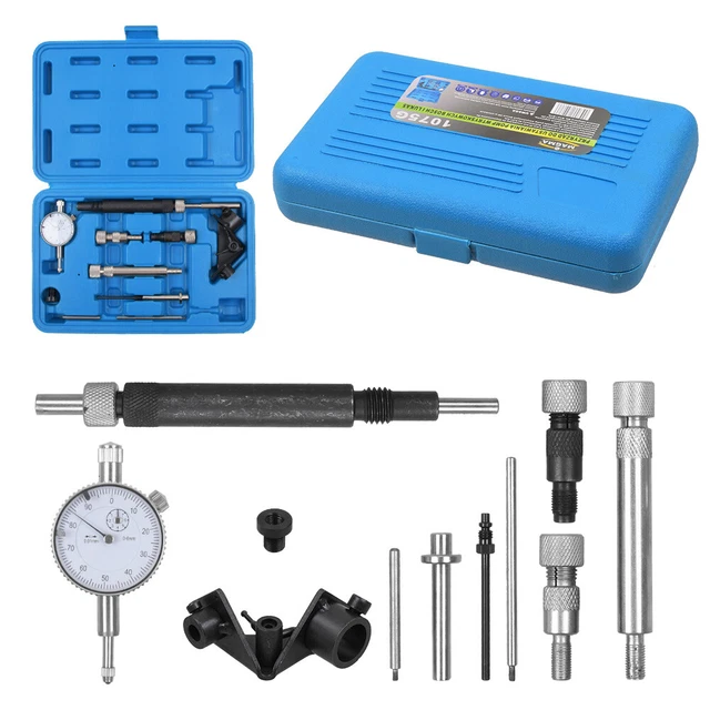 DIESEL FUEL INJECTION Pump Timing Indicator Tool Gauge Adapter Kit For ...