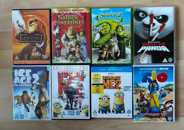 CHILDREN’S DVD BUNDLE X 8 Dreamworks & Disney £12.00 - PicClick UK