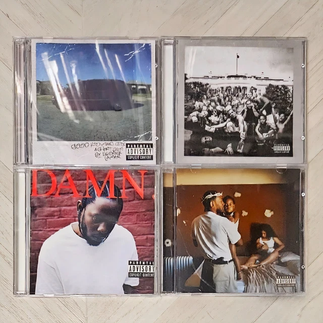 KENDRICK LAMAR - South Korea Edition 4 Album CD LOT 5CDs - GKMC TPAB ...