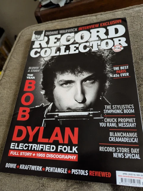 RECORD COLLECTOR MAGAZINE April 2025 Bob Dylan New £9.56 - PicClick UK