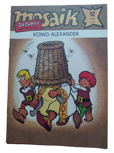 MOSAIK COMIC 12/1985 König Alexander Digedags DDR Abenteuer Zeitschrift ...