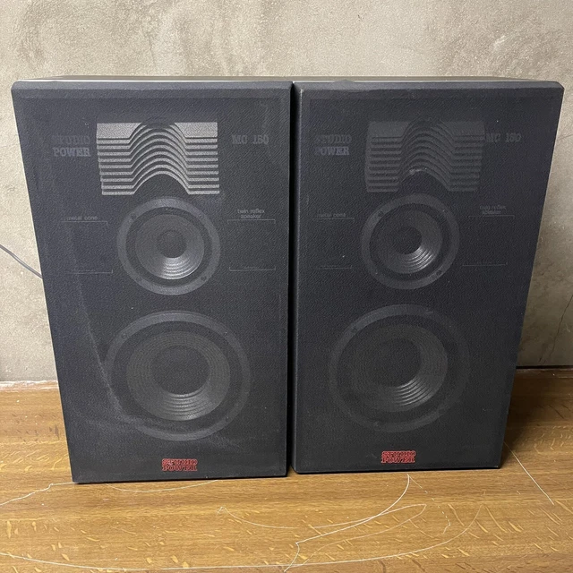 HUGE STUDIO POWER Speakers MC 150 - 120/200 Watts - 55x30x24cm - Tested ...