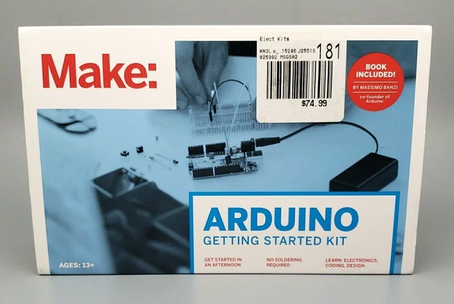 MAKE: ARDUINO GETTING Started Kit - Maker Shed - BRAND NEW $19.99 ...
