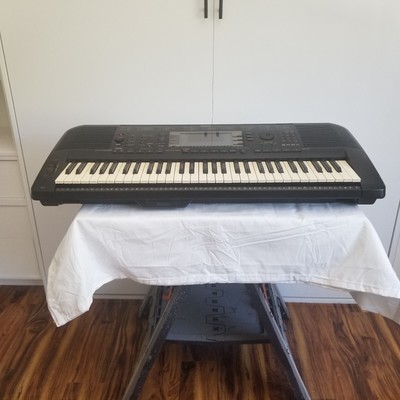 YAMAHA MODEL# PSR-630 Music Workstation Keyboard Piano 61 Key AS IS FOR ...