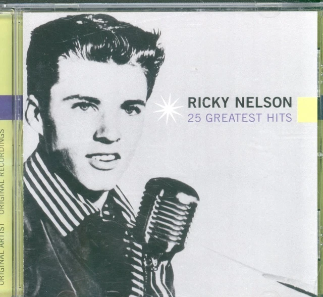 RICKY NELSON 25 Greatest Hits CD Europe Music For Pleasure 1998 ...
