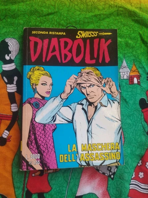 ALBO DIABOLIK SWISSS La Maschera Dell'assassino N.91 Dicembre 2001 2 ...