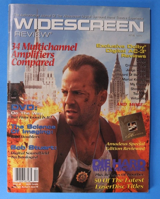 WIDESCREEN REVIEW MAGAZINE March/April 1996 DVD Laserdisc HomeTheater £ ...