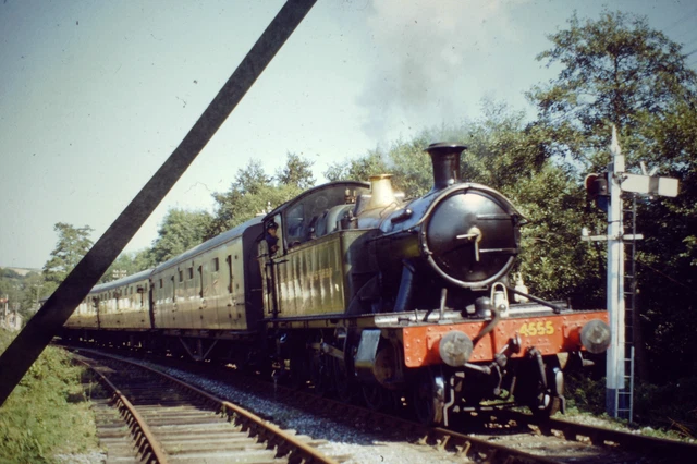 35MM RAIL SLIDE STEAM LOCO GWR 4555 Staverton 1972 £3.99 - PicClick UK