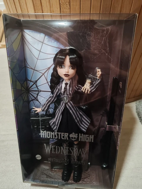 GENUINE MONSTER HIGH Doll x Wednesday Addams Rave n Wednesday Doll £60. ...