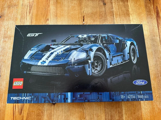 LEGO TECHNIC: 2022 Ford GT (42154) Complete With Box & Instructions ...