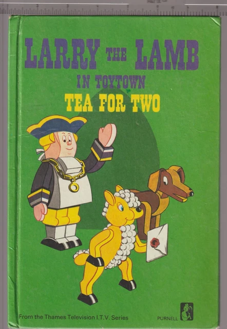 LARRY THE LAMB in Toytown Tea For Two from Thames T.V 1972 Unclipped £5 ...