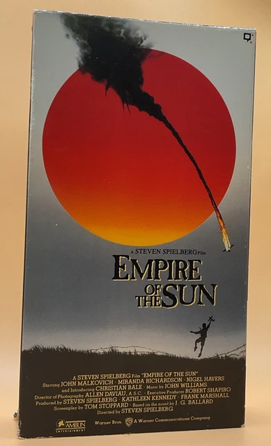 EMPIRE OF THE Sun VHS 1988 John Malkovich Christian Bale **Buy 2 Get 1 ...