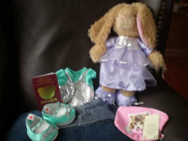 DESIGN A BEAR - Rabbit By Chad Valley Toys. Dressed With Extra Clothes ...