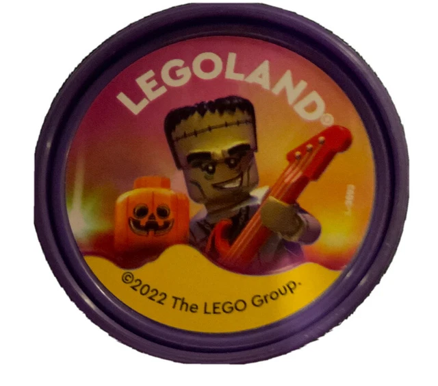 LEGOLAND - HALLOWEEN 2022 Frankenstein-Guitar- Pumpkin -Pop Badge ...