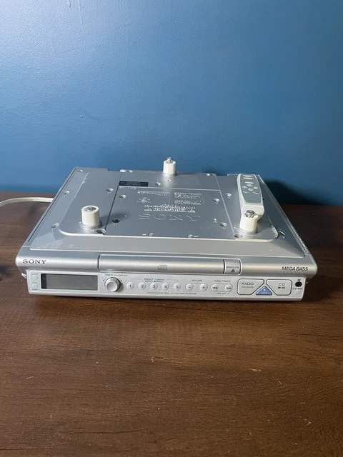 SONY ICF-CD543RM UNDER CABINET Counter Mega Bass Radio AM/FM CD Player ...