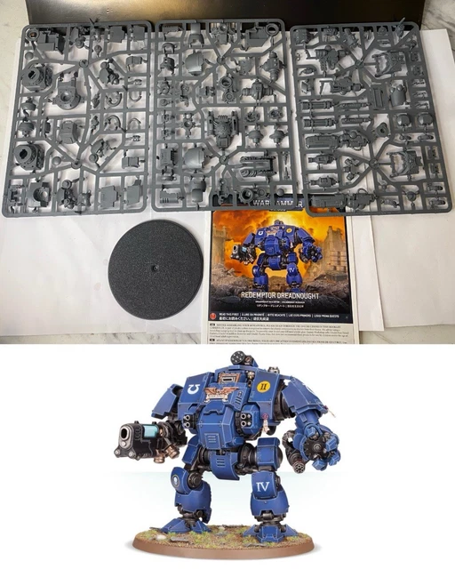 SPACE MARINES PRIMARIS Redemptor Dreadnought New On Sprue Warhammer 40k ...