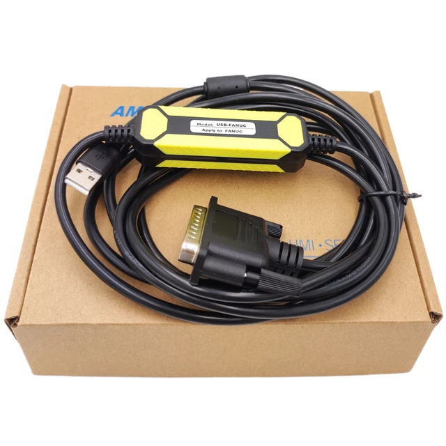 USB-FANUC FOR FANUC USB To DB25 Pin CNC Fanuc RS232 Serial Data ...